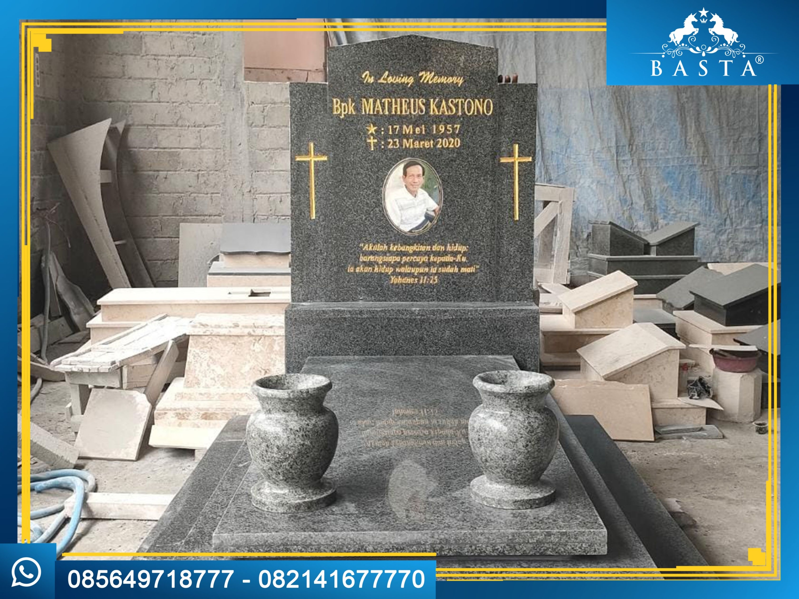 Design Makam Marmer Mewah Terbaru Dari BASTA Marmer Selalu Laris dan Viral