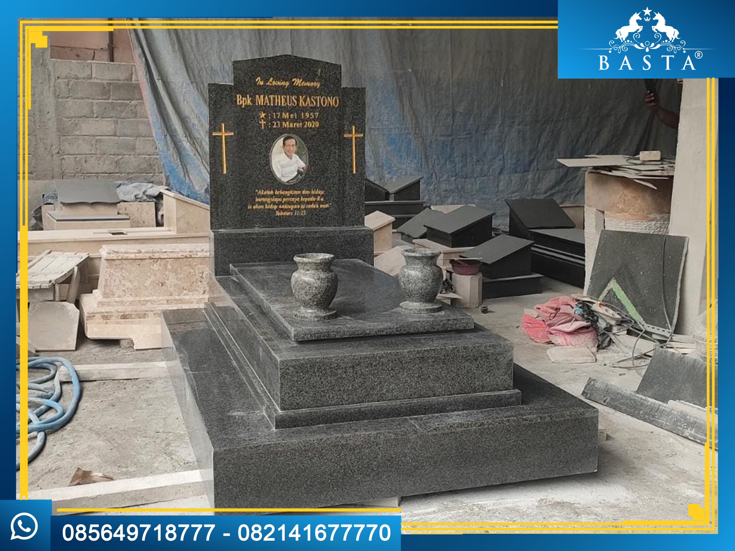 Design Makam Marmer Mewah Terbaru Dari BASTA Marmer Selalu Laris dan Viral